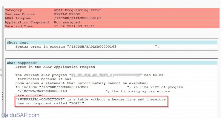 dump-adobe-form-is-a-table-without-a-header-line-and-therefore-has-no-component-called-sap