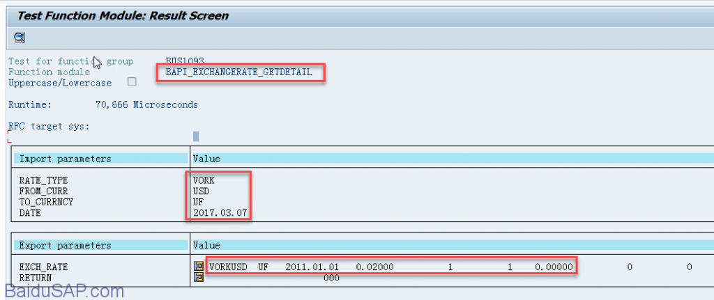 获取汇率函数[BAPI_EXCHANGERATE_GETDETAIL] | 摆渡SAP