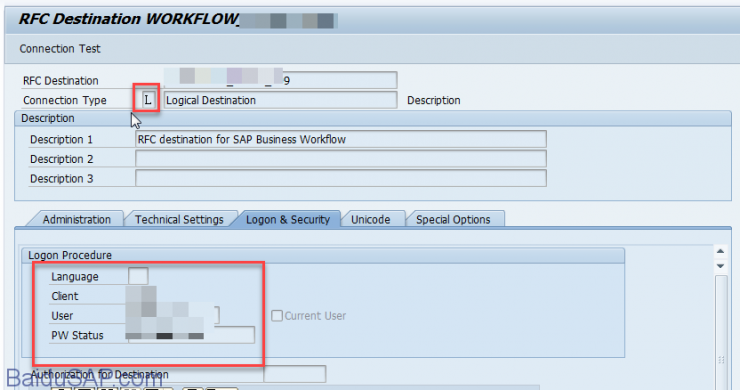 Sm59远程连接rfc Connection类型含义 摆渡sap